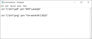 2Printer Overview: Printing from Command Line