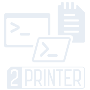 2Printer Overview: Printing from Command Line