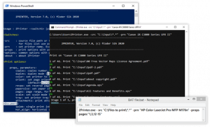 2Printer Overview: Printing from Command Line