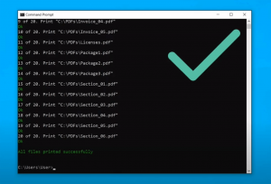 How to Print PDF from Command Line on Windows - 2Printer
