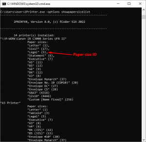 fCoder 2Printer Command Line Syntax